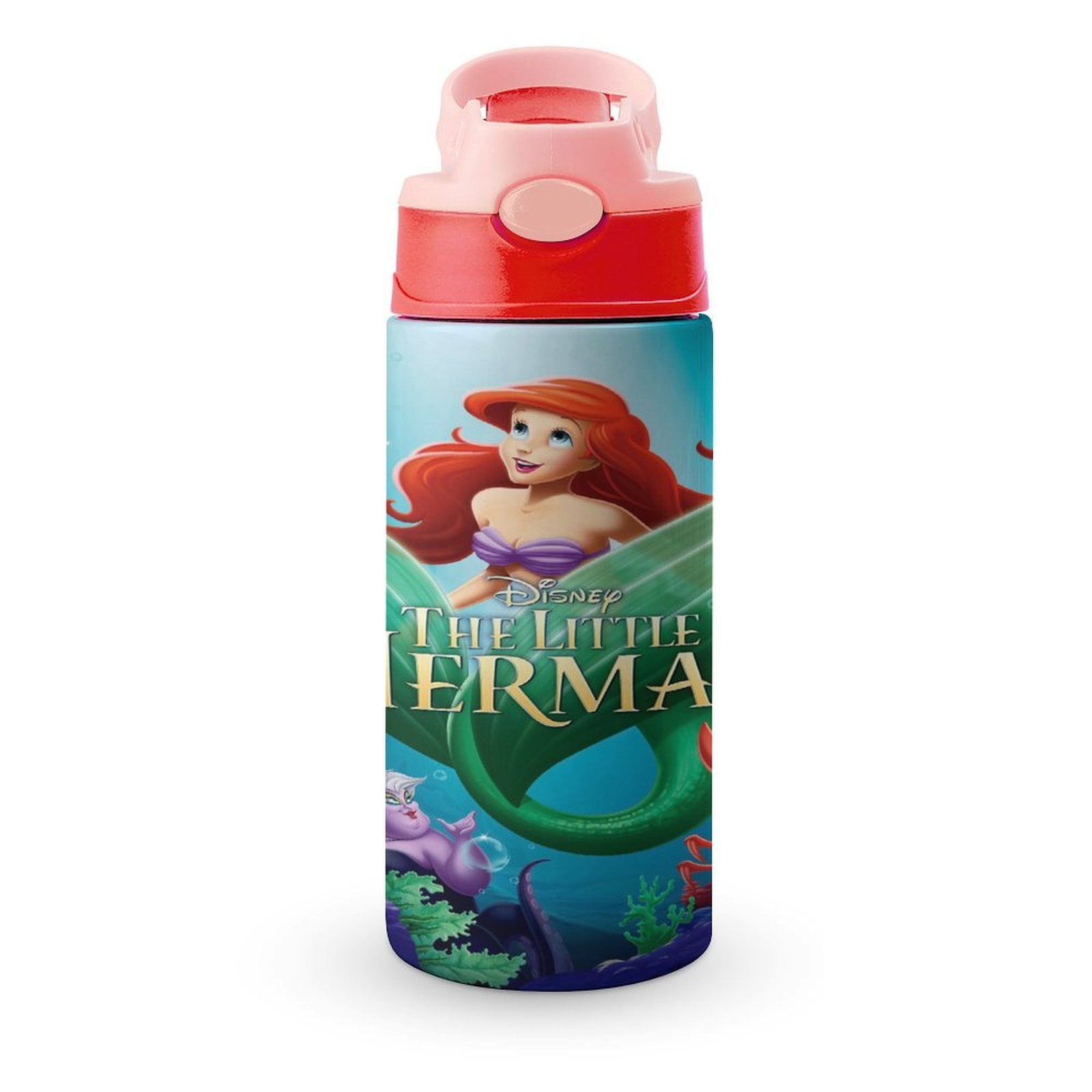 The Little Mermaid Ariel Stainless Steel Bottle for Kids - Frozen Kids ...