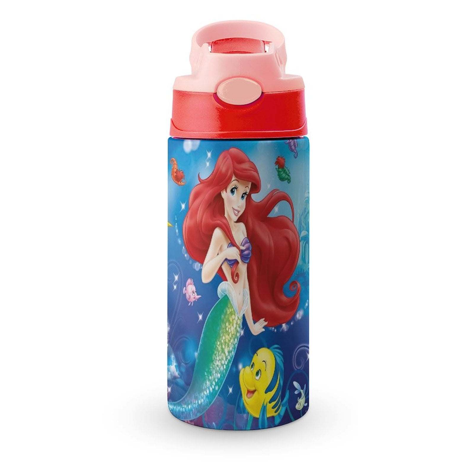 The Little Mermaid Ariel Stainless Steel Bottle for Kids - Frozen Kids ...