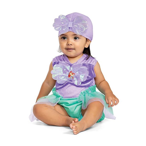 The Little Mermaid Infant Posh Ariel Costume - Walmart.com