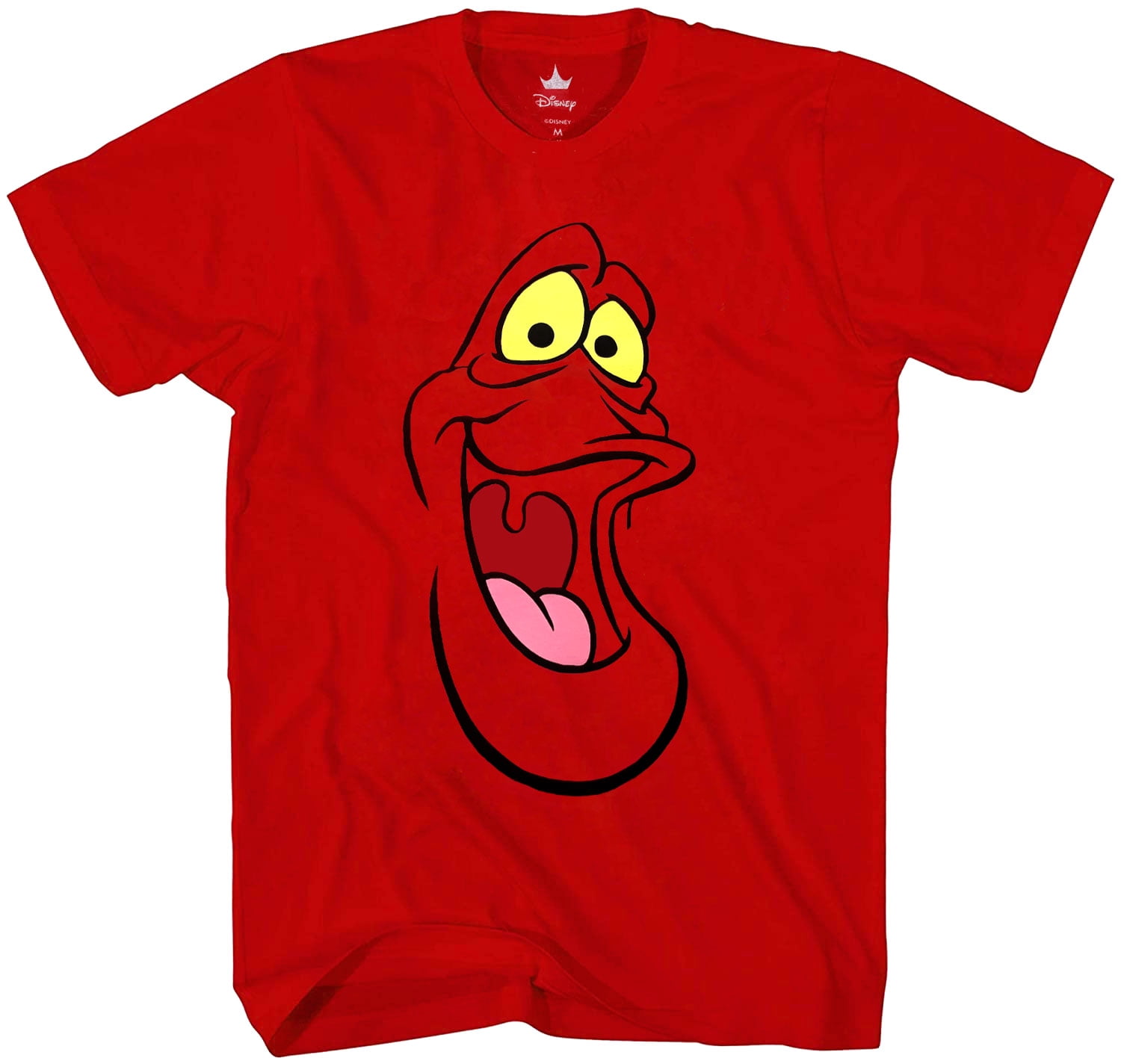 The Little Mermaid Sebastian Face T-Shirt - Walmart.com