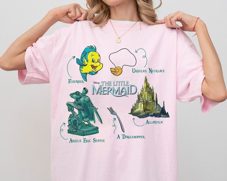The Little Mermaid Shirt, Ariel Shirt, Little Mermaid Tee, Little ...