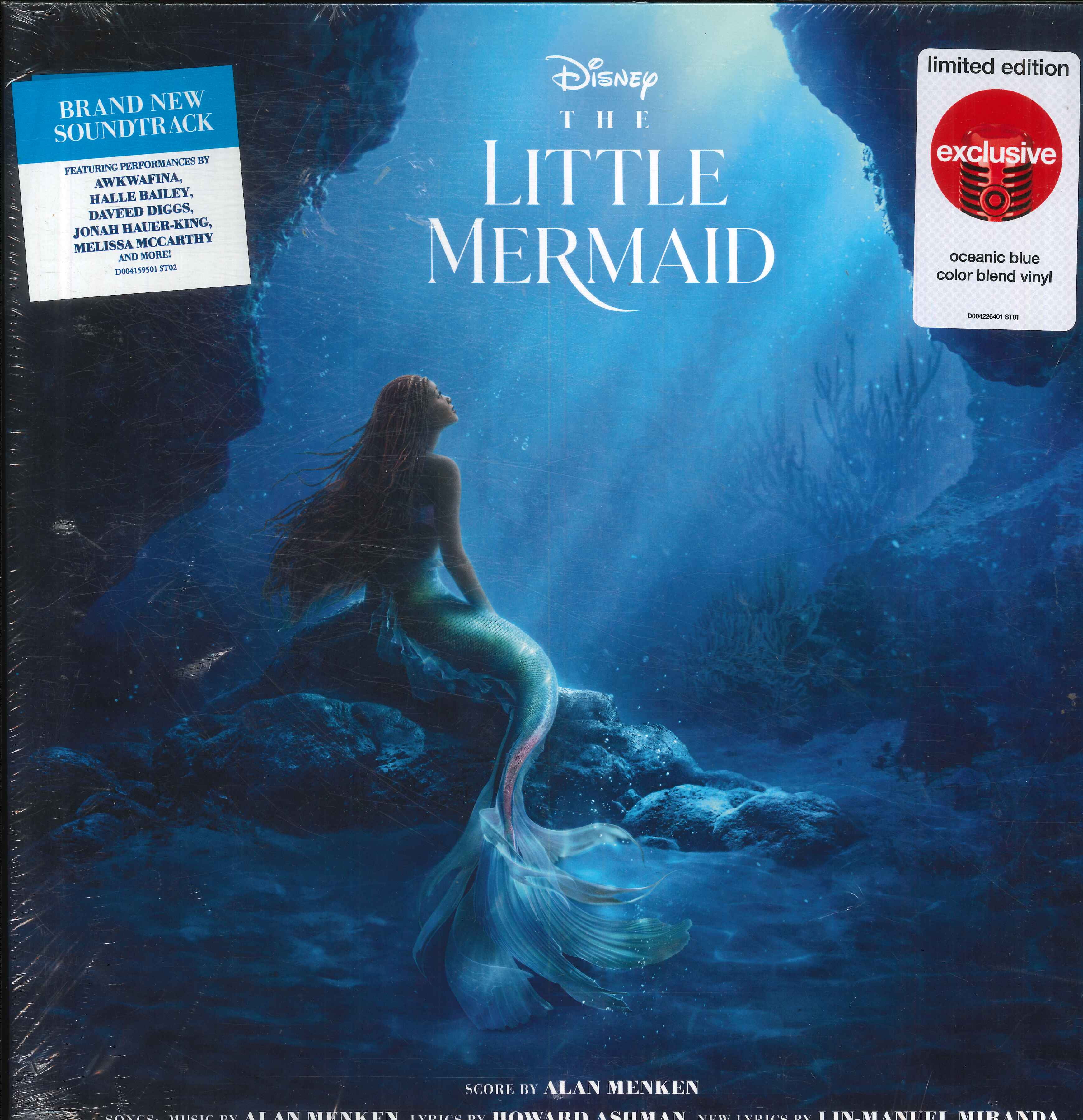 Alan Menken - The Little Mermaid Soundtrack Vinyl Record - Walmart.com