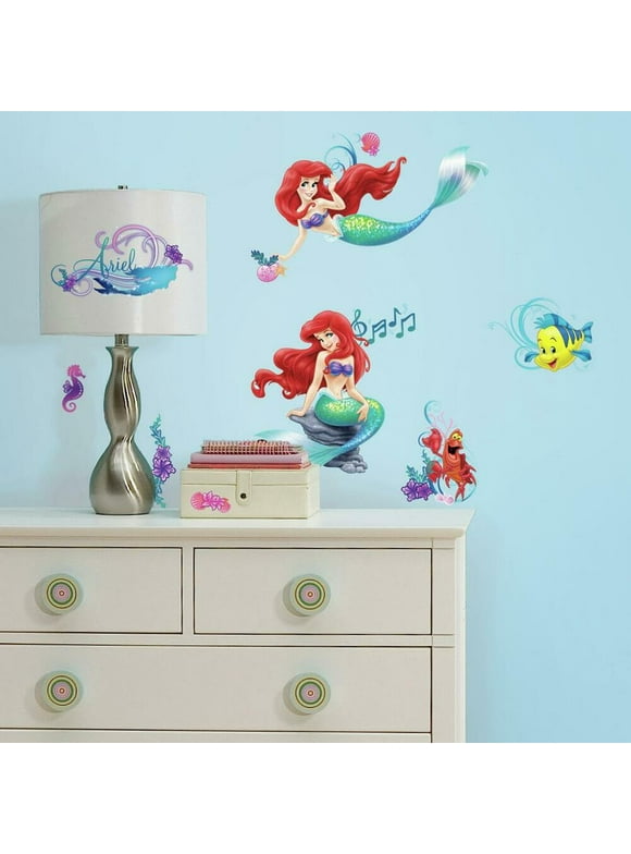 Mermaid Wall Decals in Wall Decals by Theme - Walmart.com
