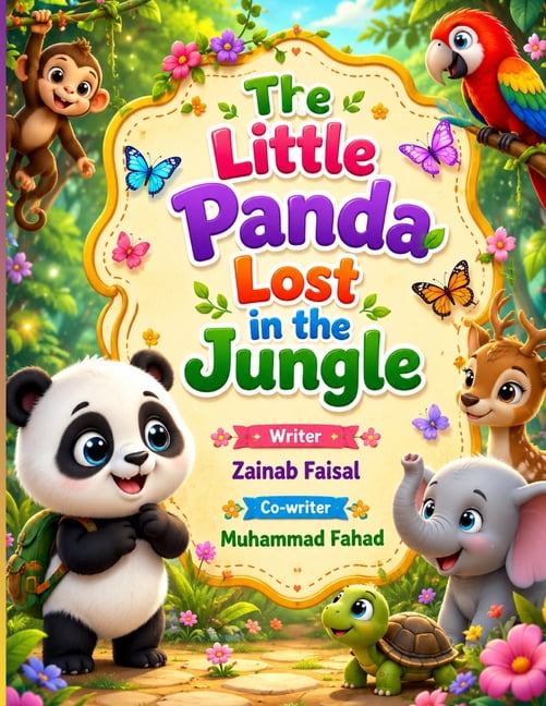 5-Minute Bedtime Jungle Adventures The Little Panda Lost in the jungle ...