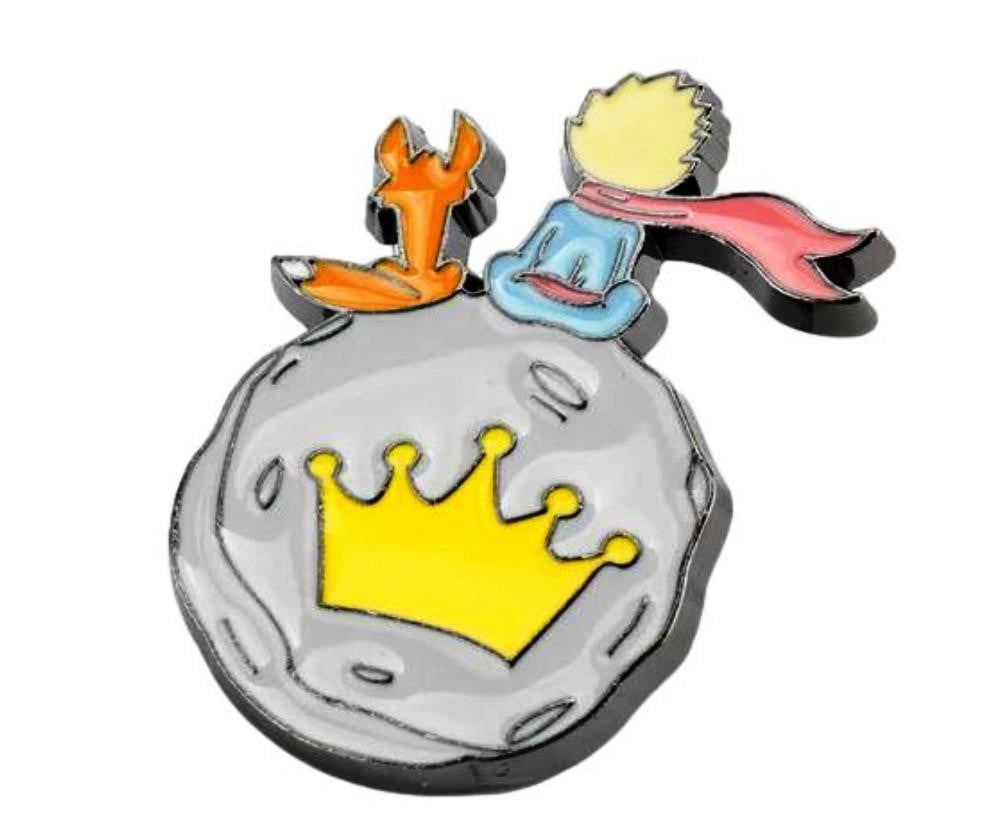 The Little Prince 1.25 Inches Tall Enamel Metal Pin - Walmart.com