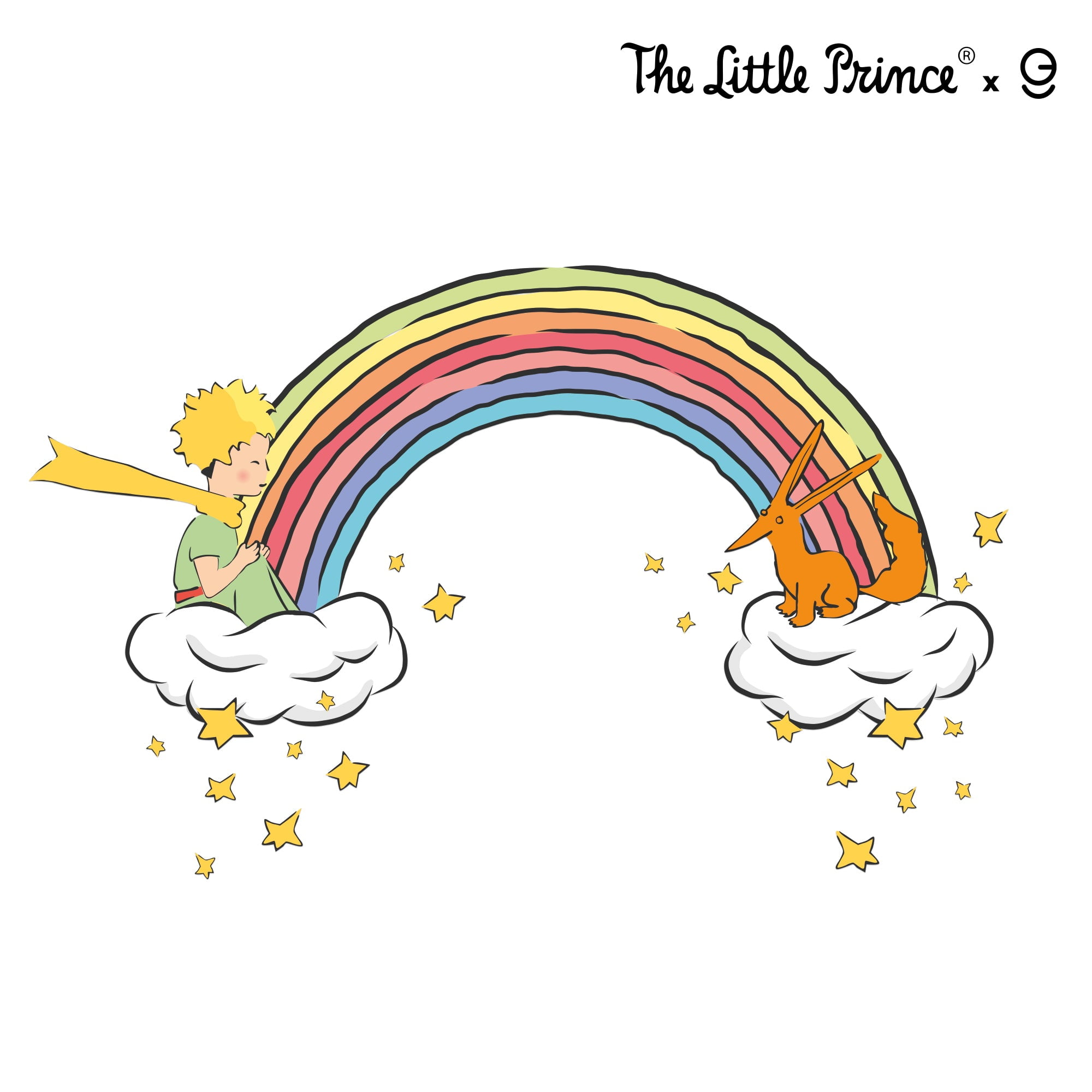 The Little Prince Wall Decal - EGD X The Little Prince - EGDLP014 ...
