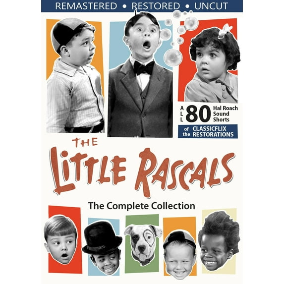 The Little Rascals: The Complete Collection (4 Discs) - Walmart.com