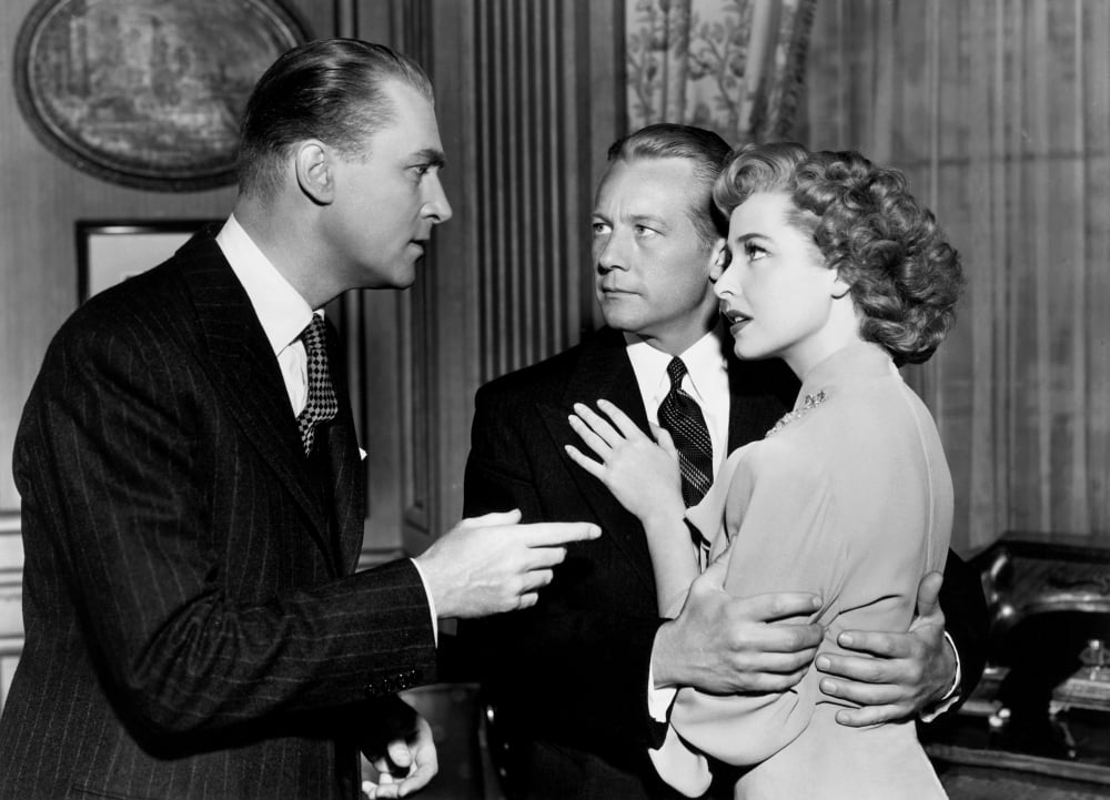 The Locket From Left Brian Aherne Gene Raymond Laraine Day 1946 Photo ...