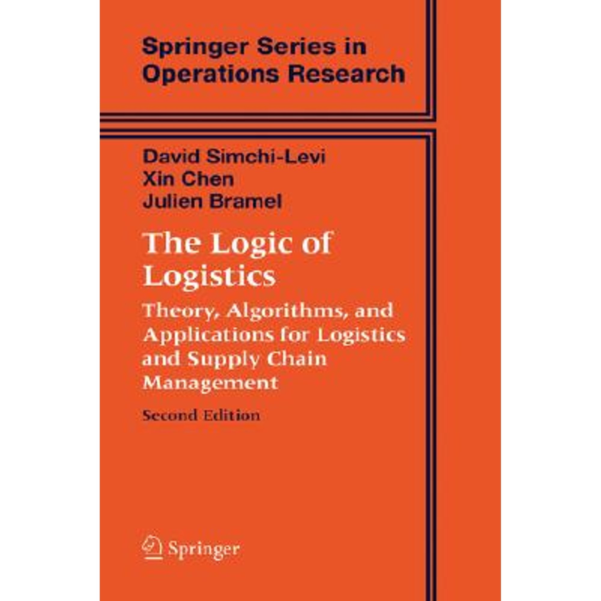 Pre-Owned The Logic of Logistics: Theory, Algorithms, and Applications ...