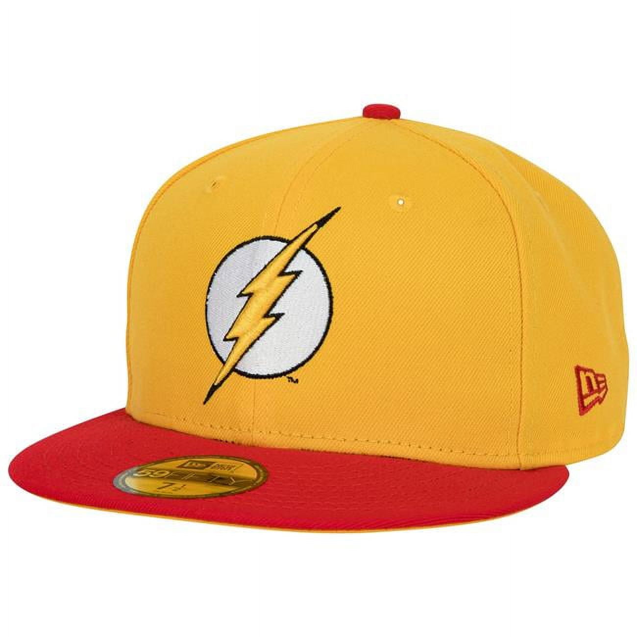 The Logo DC Comics Colorway Era 59Fifty Fitted Hat, Yellow - 8 Fitted ...