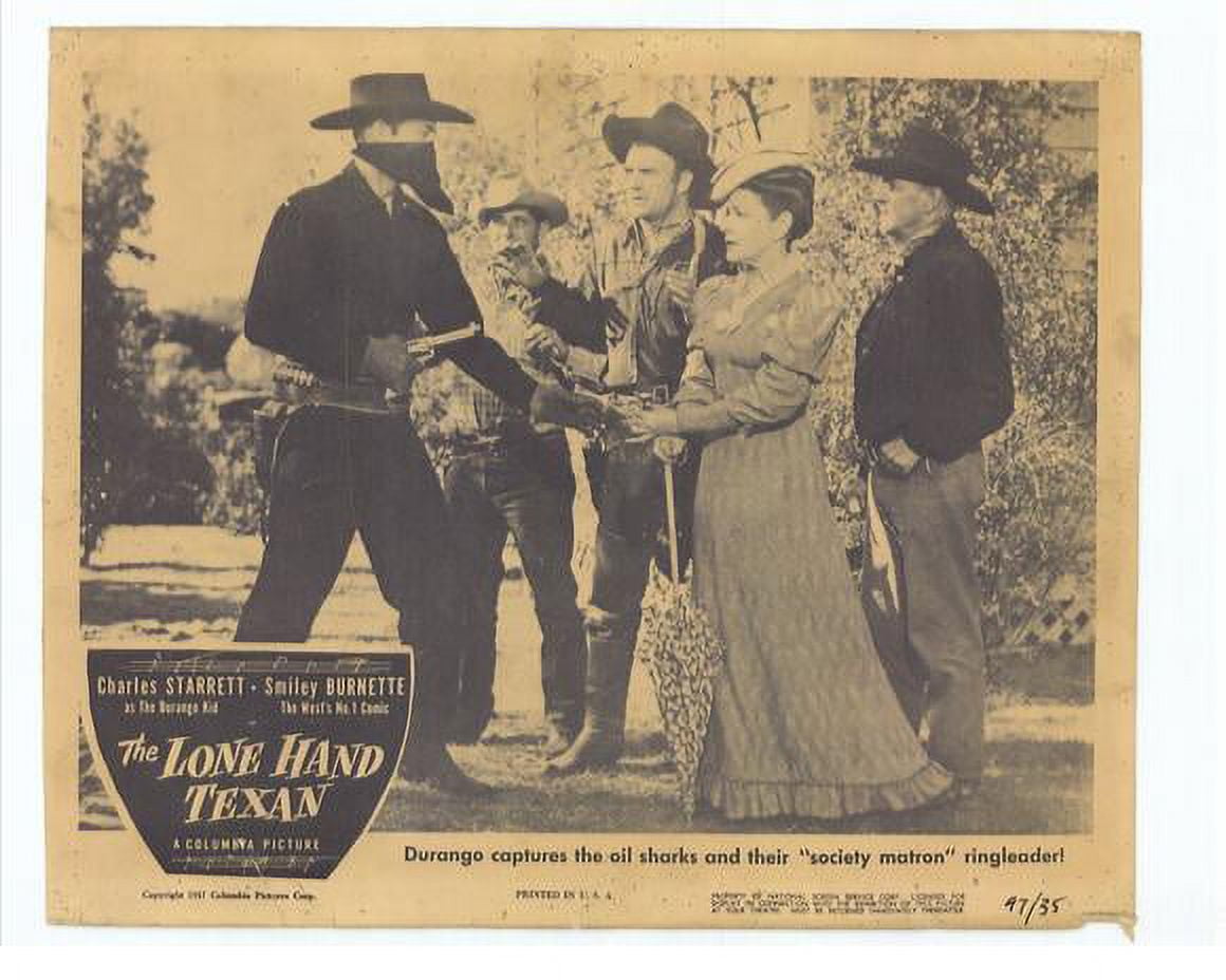 The Lone Hand Texan - movie POSTER (Style G) (11" x 14") (1947 ...