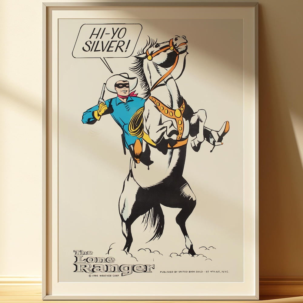 The Lone Ranger Movie Poster The Lone Ranger Poster Vintage Western ...