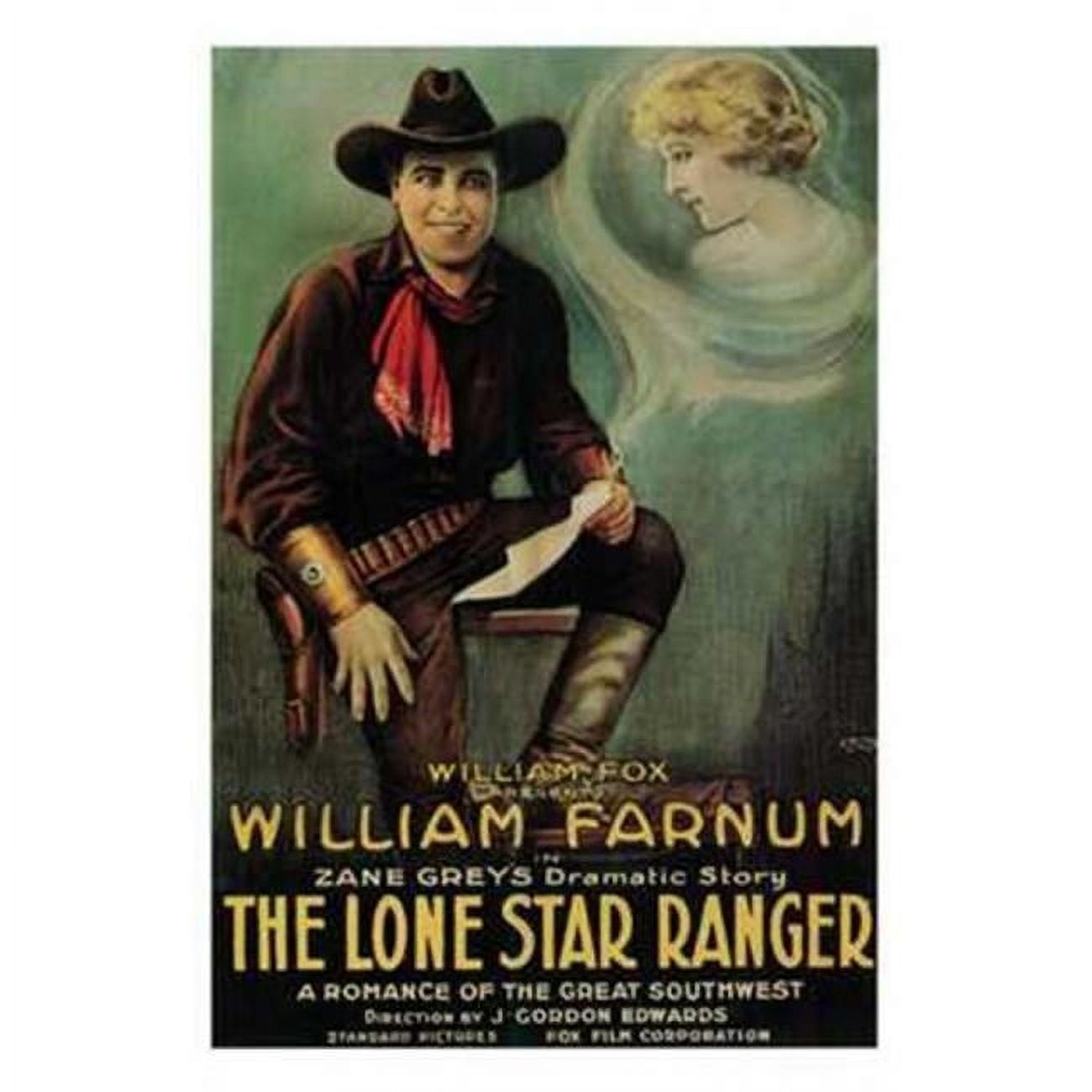 The Lone Star Ranger Movie Poster - 11 x 17 in. - Walmart.com