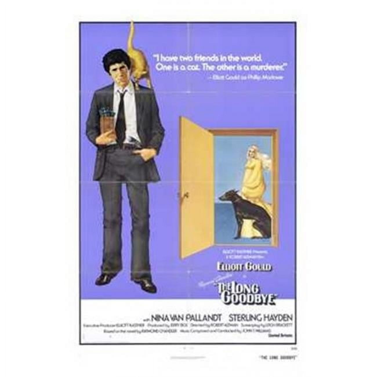 The Long Goodbye Movie Poster - 11 x 17 in. - Walmart.com