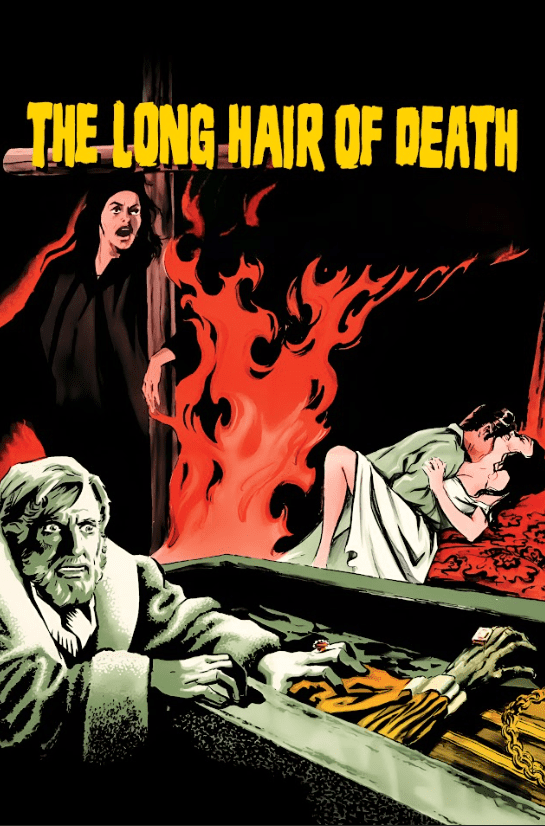 The Long Hair of Death 1964 Poster 24x36 - Classic Gothic Horror ...