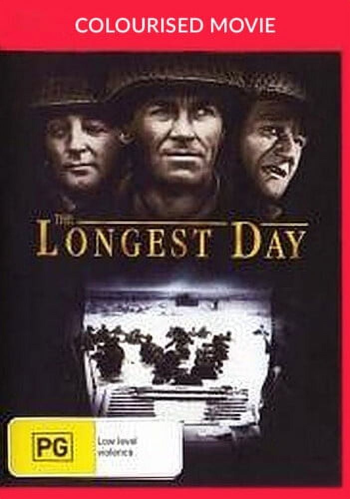 The Longest Day (Colorized) (DVD), La Entertainment, Drama - Walmart.com