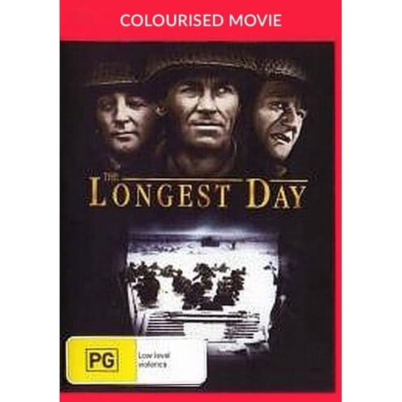 La Entertainment, The Longest Day (Colorized) DVD, Region Free ...