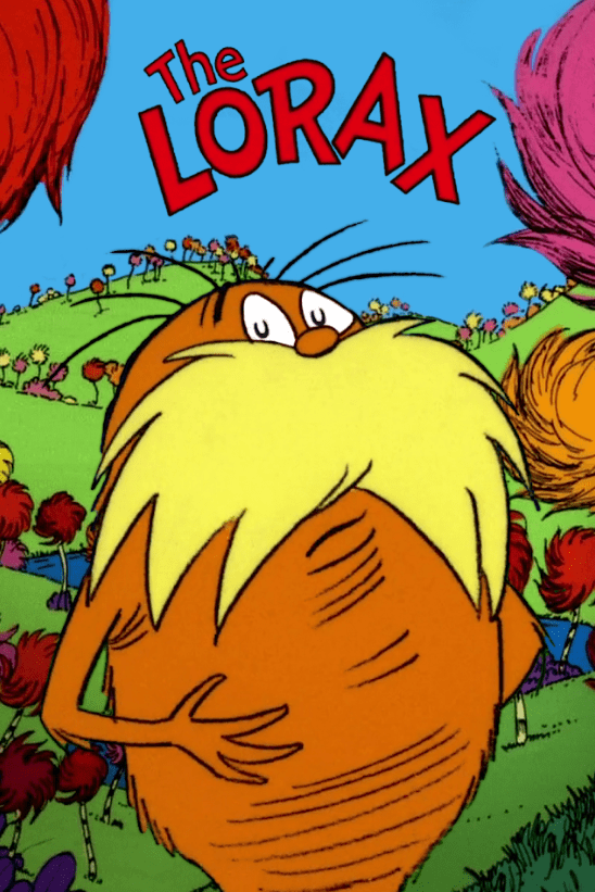 The Lorax 1972 Poster 24x36 - Dr. Seuss Animated Classic Environmental ...