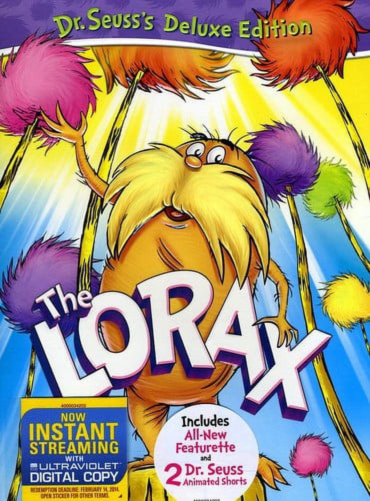 Pre-Owned Dr. Seuss: The Lorax (Dvd) (Good) - Walmart.com