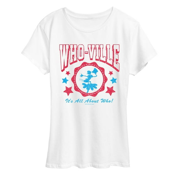 The Lorax - Whoville Americana Collegiate - Women's Short Sleeve ...