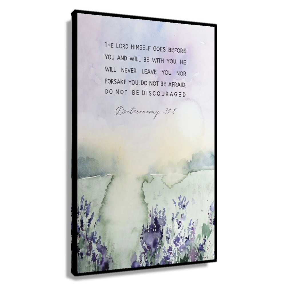 The Lord Himself Goes Before You Bible Verse Printable Deuteronomy 31 8 ...