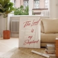 The Lord Is My Shepherd Wall Art Christian Print Faith Quote Poster ...