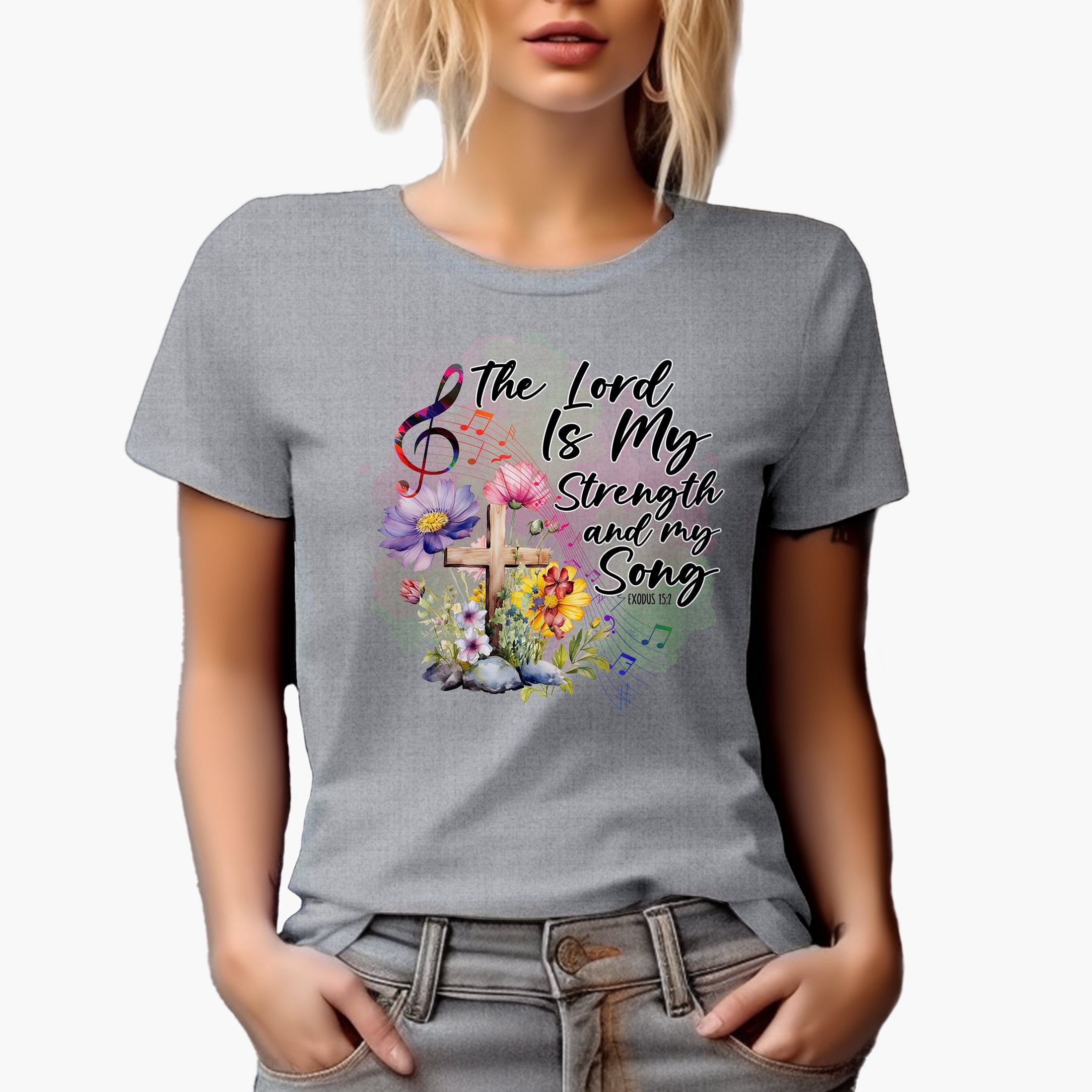 The Lord Is My Strength and My Song Exodus 15 2 Bible Verse with Music ...