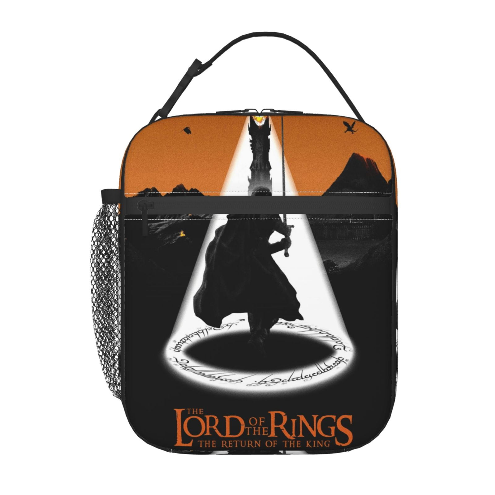 The Lord Of The Rings Lunch Bag Insulated Cooler Box For Snacks Travel ...