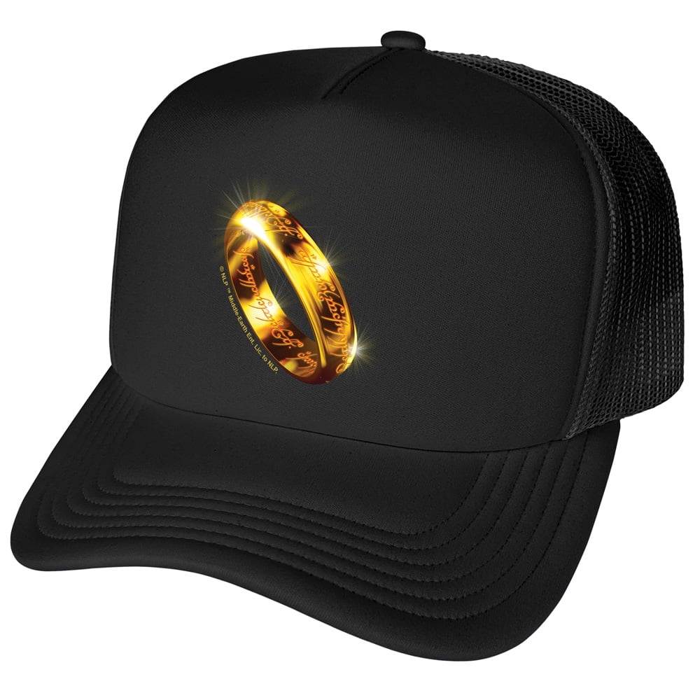 The Lord Of The Rings One Ring Foam Snapback Trucker Hat - Unisex for ...