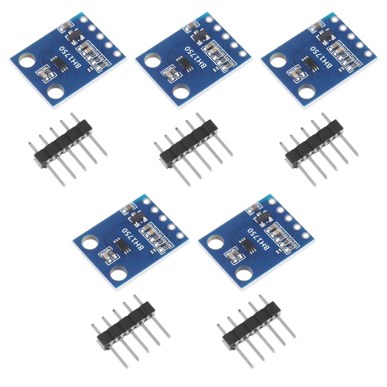 The Lord of the Tools 5 Sets BH1750 Light Intensity Sensor Modules with ...