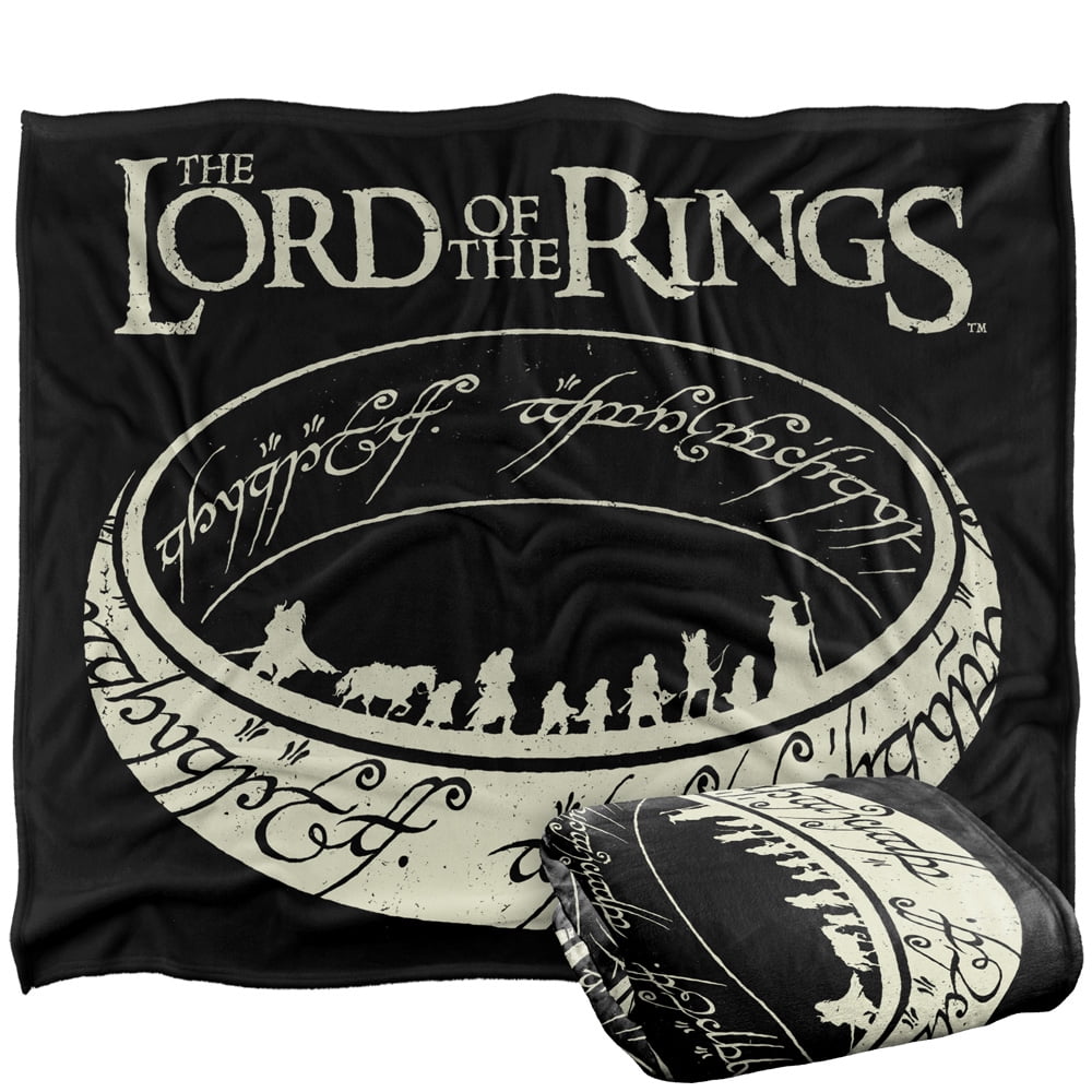 The Lord of The Rings Blanket, 50'x60' The Journey Silky Touch Super ...