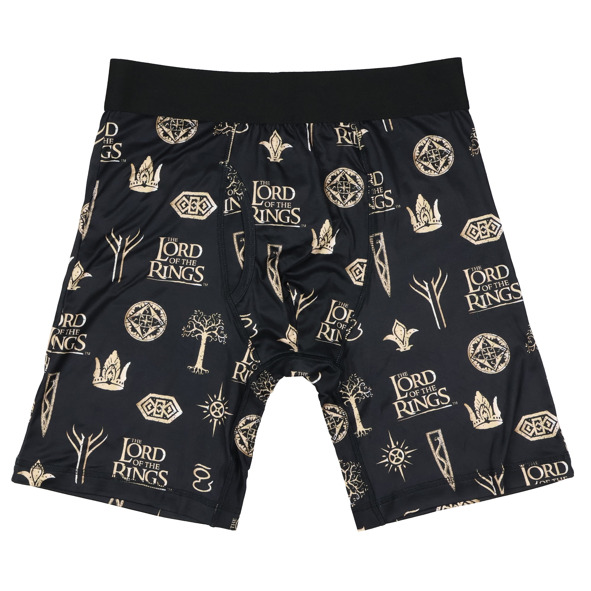 The Lord of The Rings Boxer Briefs Men's All-Over LOTR Symbols Rohan ...
