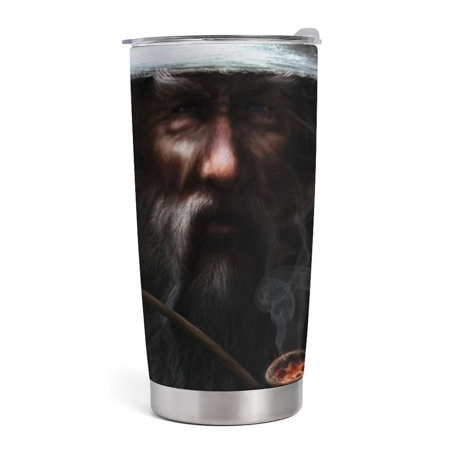 The Lord of the Rings 2001 With Straw Stainless Travel Mug 20oz Beards ...
