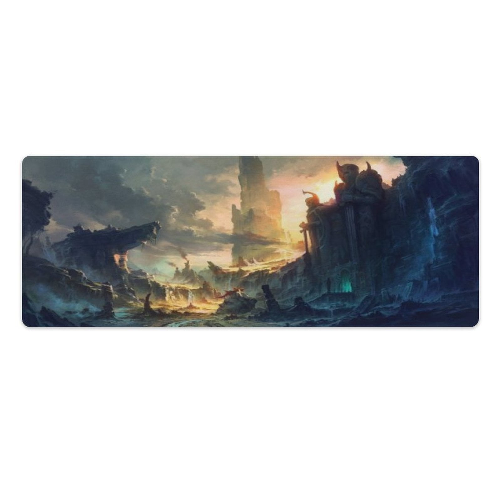 The Lord of the Rings 2025 Desk Pad Boho Terrain Ghost Ship,Tween Mouse ...