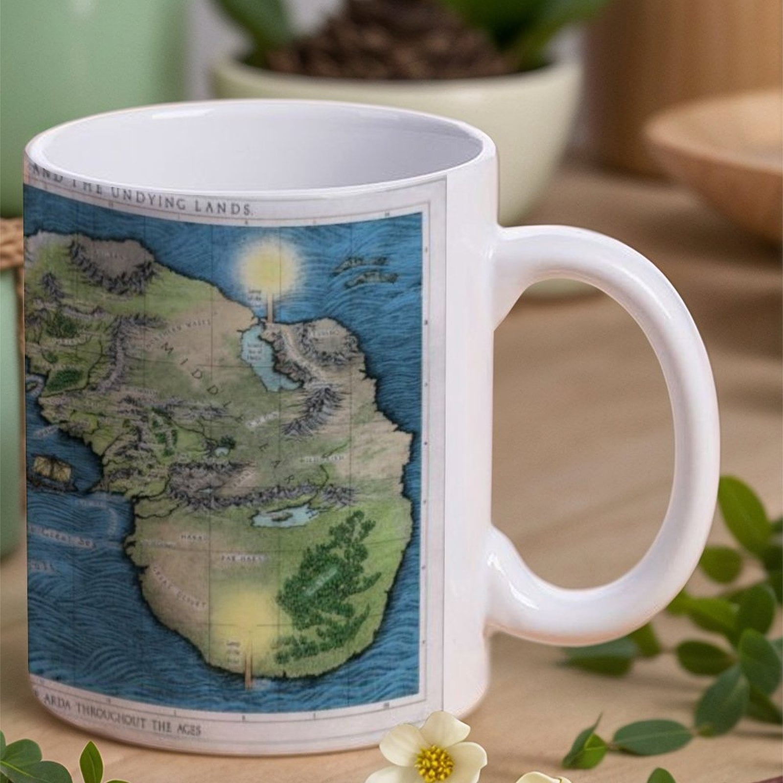 The Lord of the Rings 70s Mug Designs Tolkien Middle Earth The ...