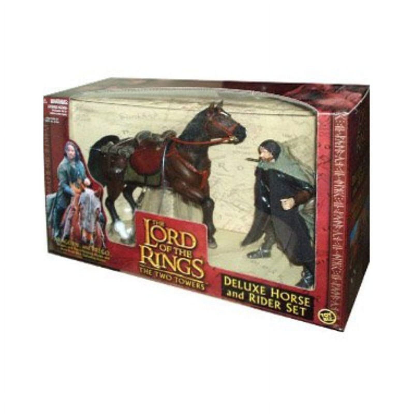 The Lord of the Rings Aragorn & Brego Action Figure Toy Biz 2002 No ...