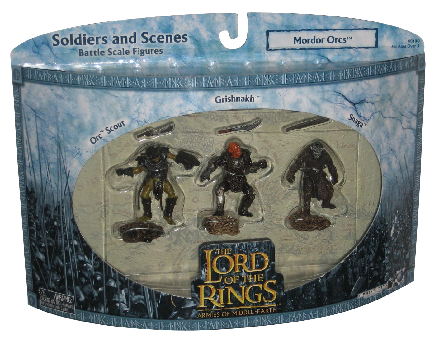 The Lord of the Rings Armies of Middle-Earth Mordor Orcs Battle Scale ...