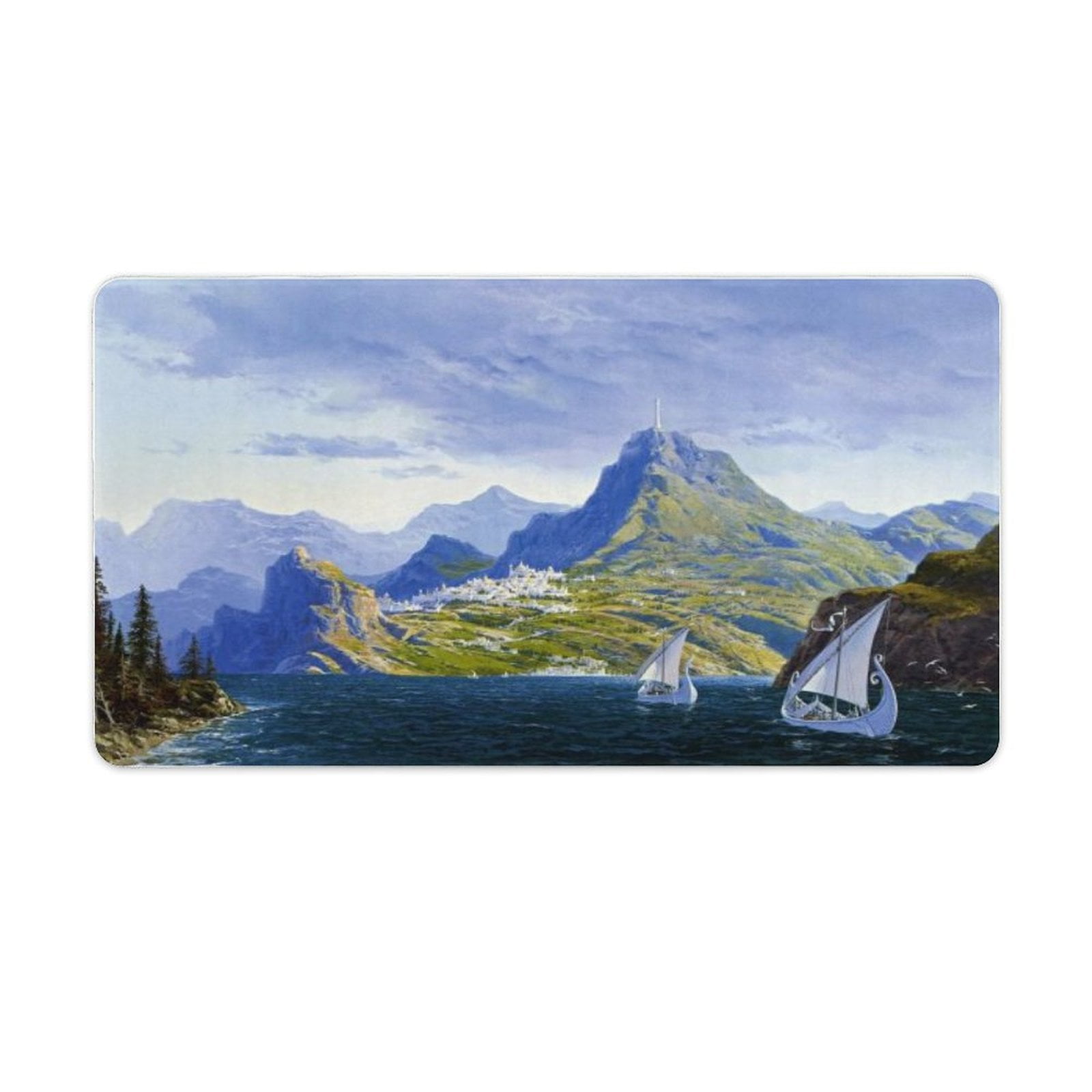 The Lord of the Rings Elves Gaming Mouse Pad Elves Landscape,Child ...