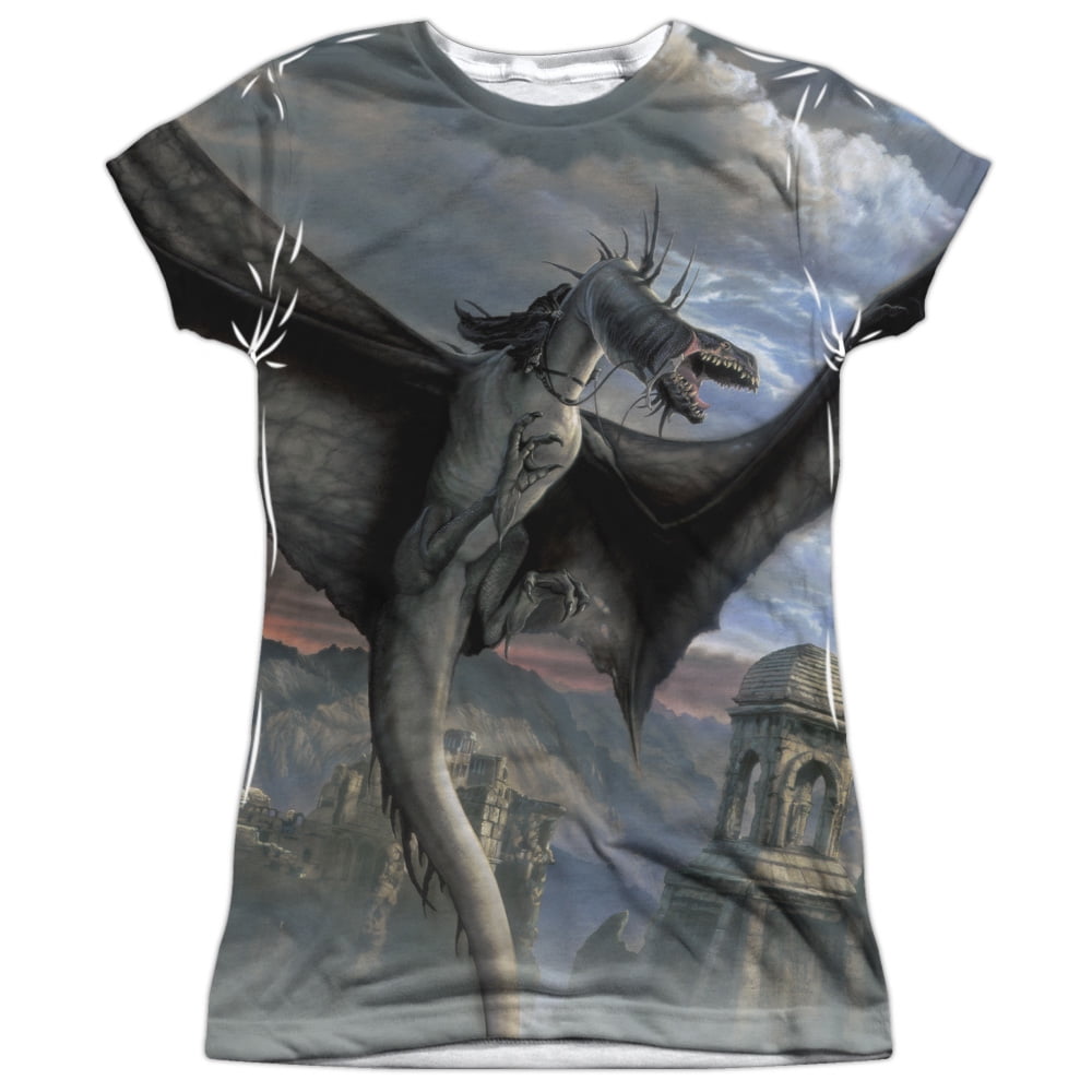The Lord of the Rings Fellbeast Juniors Sublimation Shirt - Walmart.com