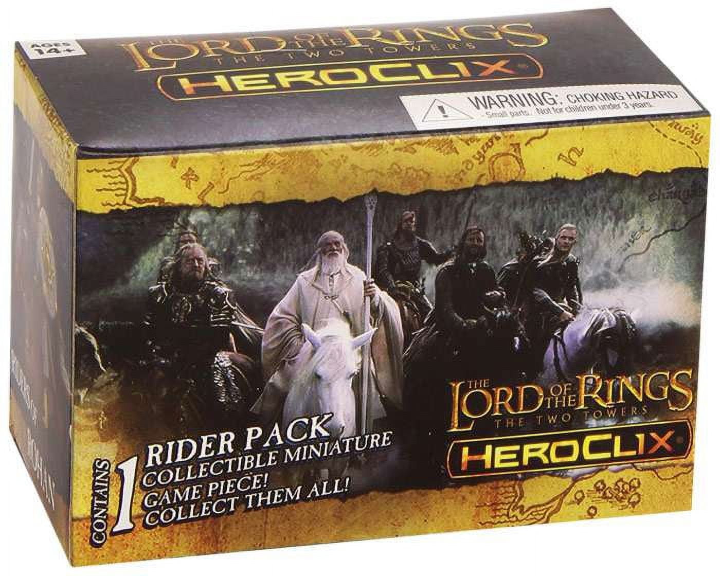 The Lord of the Rings HeroClix The Two Towers Rider Pack - Walmart.com