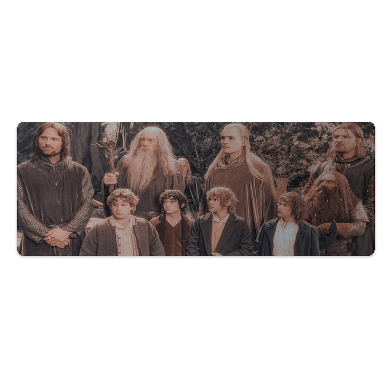 The Lord of the Rings Journeys in Middle-Earth Desk Pad for Keyboard ...