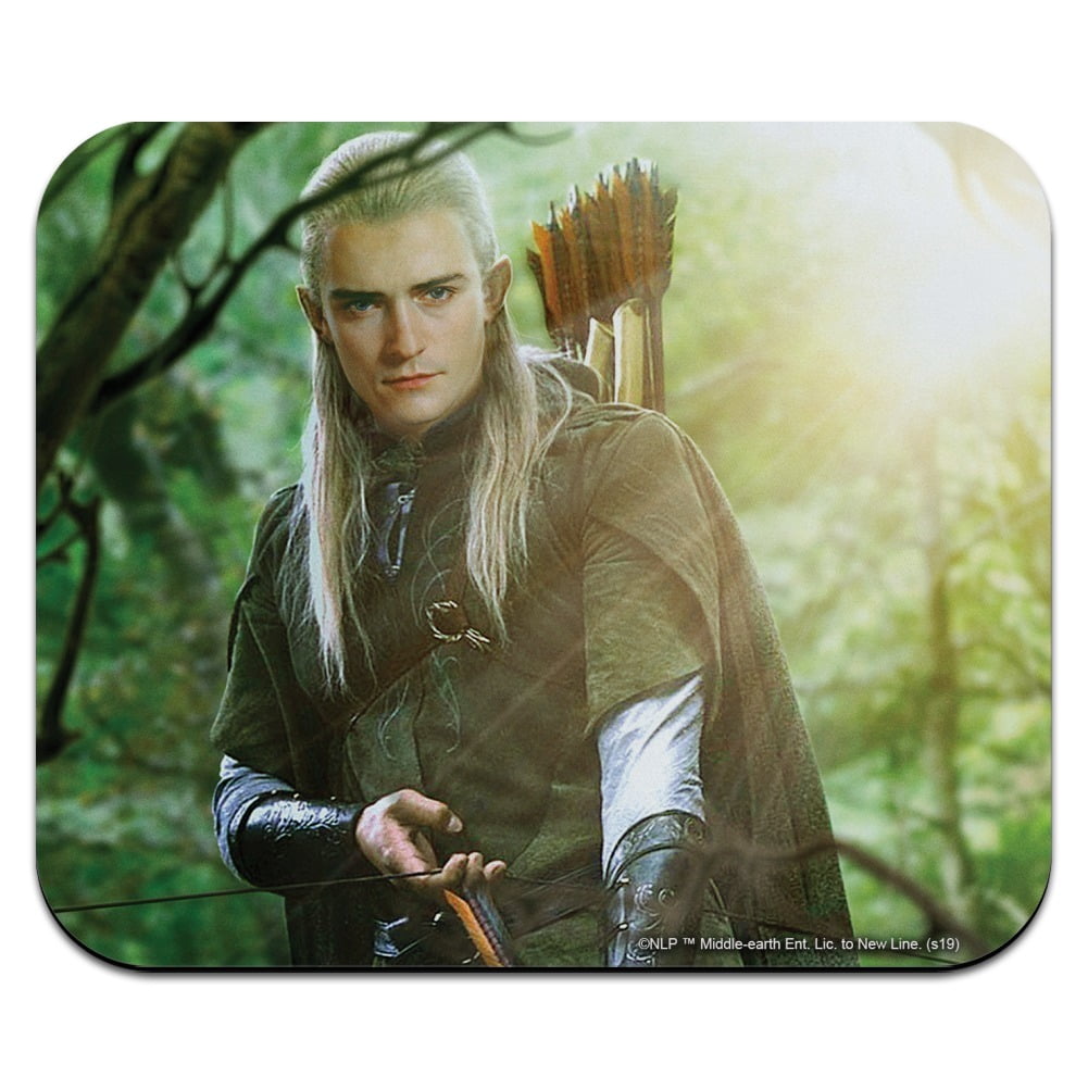 The Lord of the Rings Legolas Character Low Profile Thin Mouse Pad ...