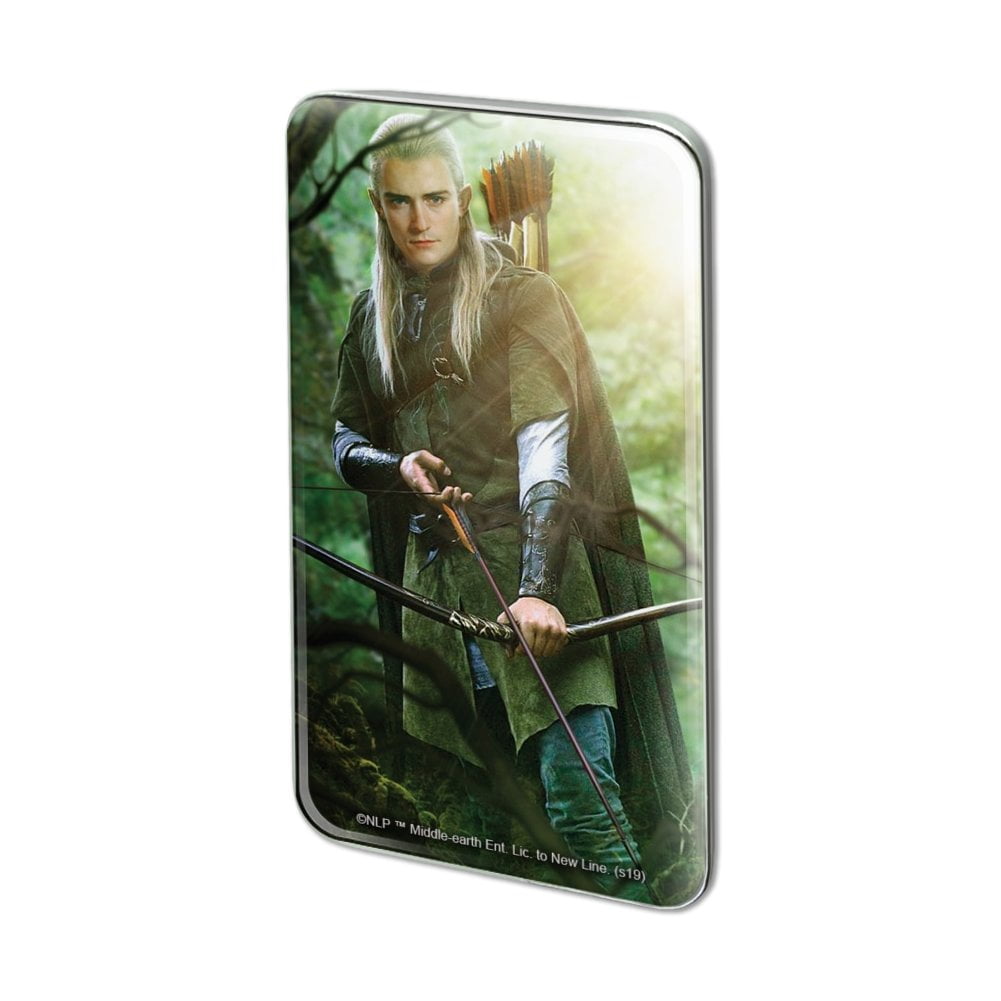 The Lord of the Rings Legolas Character Metal Rectangle Lapel Hat Pin ...