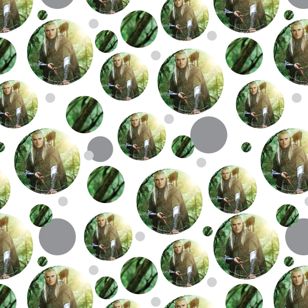 The Lord of the Rings Legolas Character Premium Gift Wrap Wrapping ...