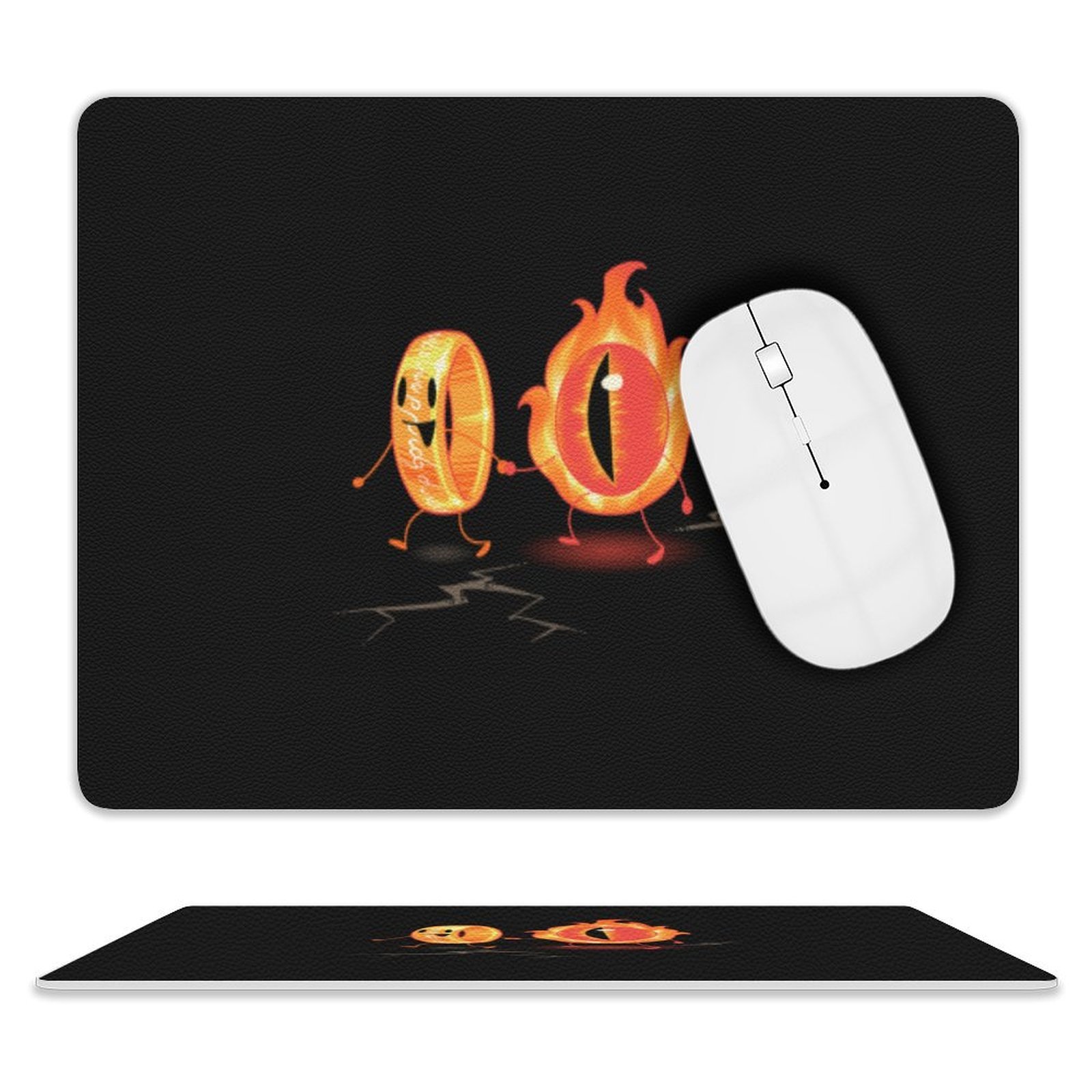 The Lord of the Rings Mouse Pad Images Leather 10"X8" The Eye of Sauron ...
