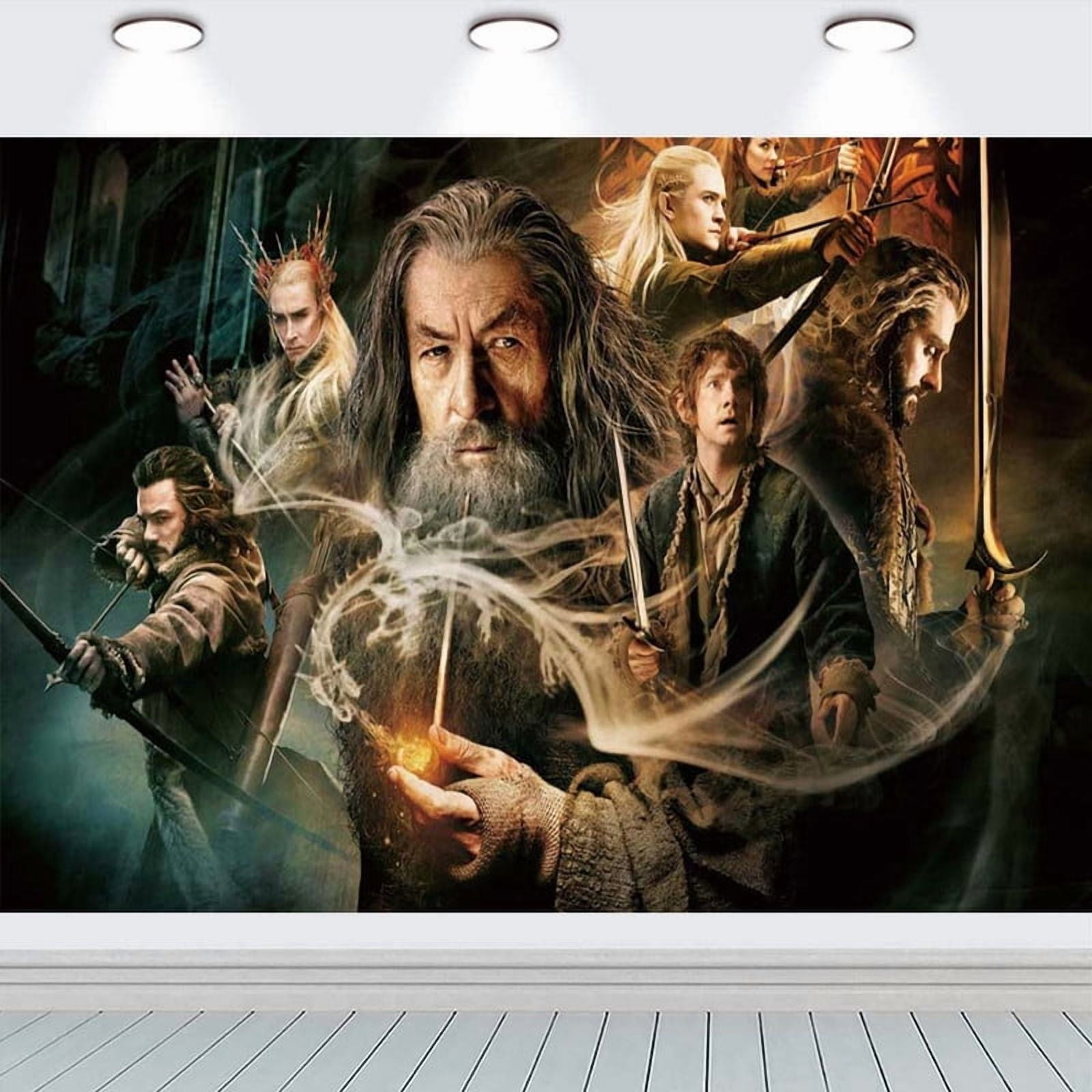 The Lord of the Rings Party Supplies Background Backdrop Taspestry ...