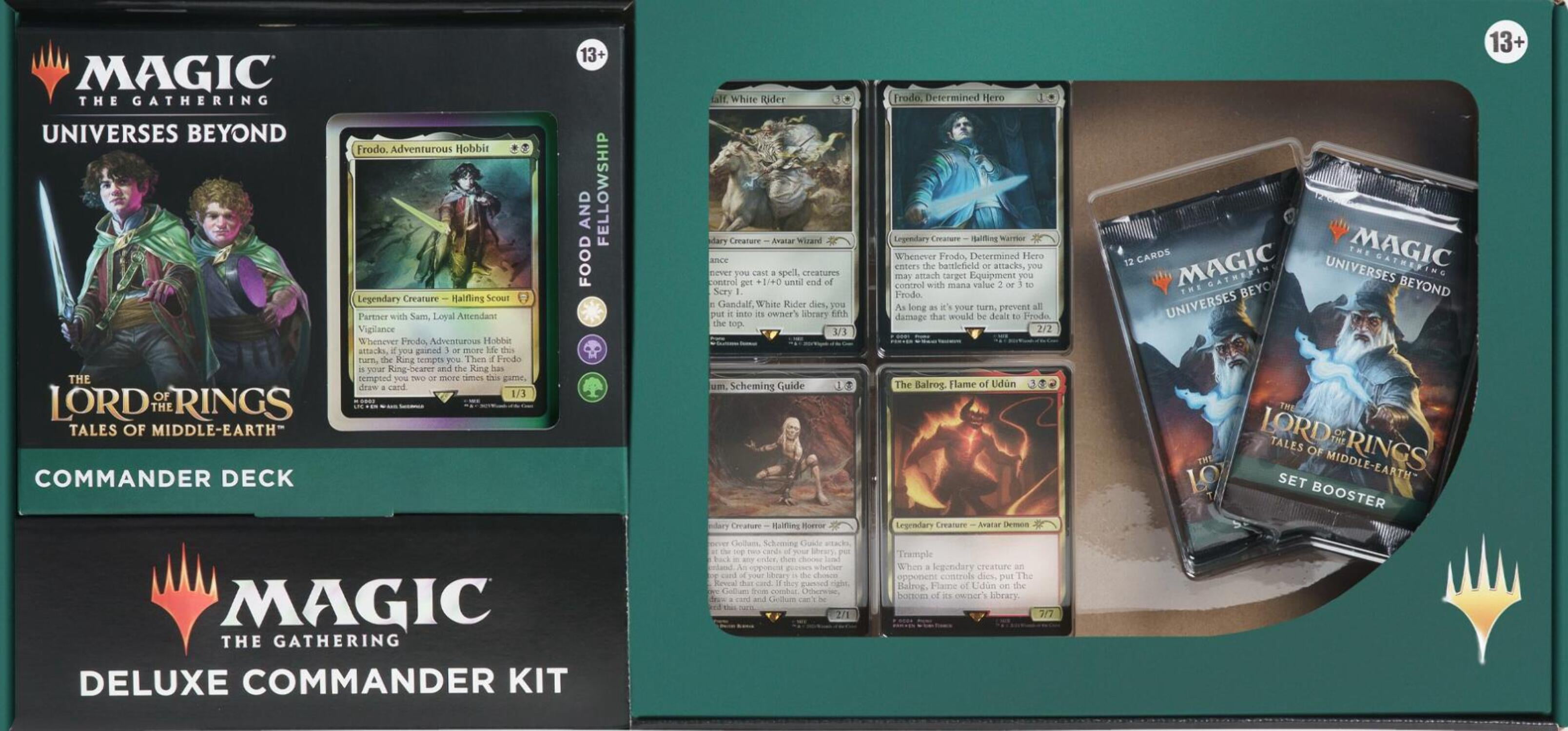 The Lord of the Rings: Tales of Middle-earth Deluxe Commander Kit ...