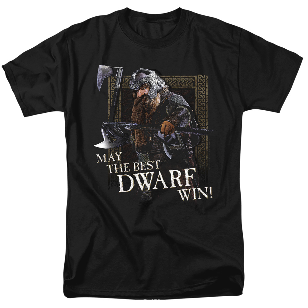 The Lord of the Rings The Best Dwarf Mens Short Sleeve Shirt - Walmart.com