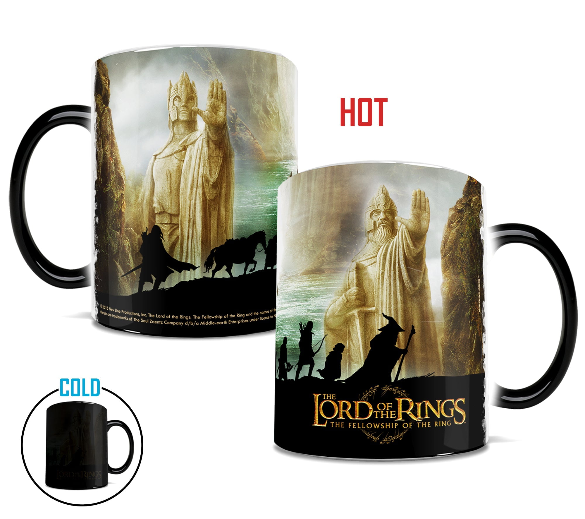 The Lord of the Rings (The Fellowship of the Ring) Morphing Mugs® Heat ...