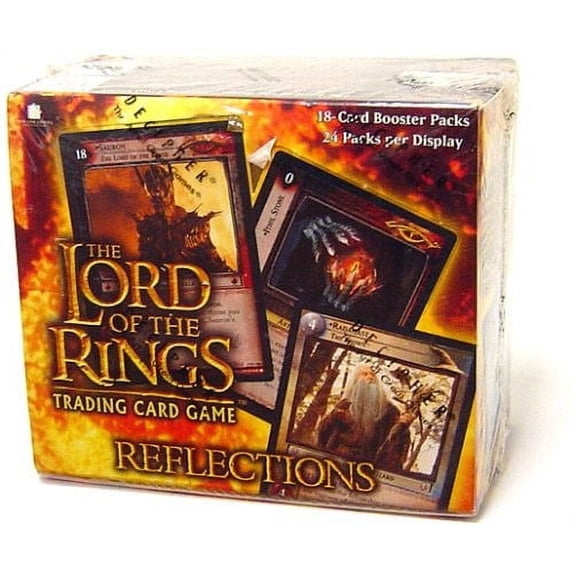 The Lord of the Rings Trading Card Game Reflections Booster Box ...